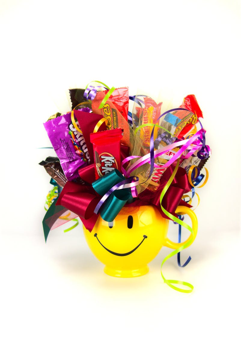 Happy Face Candy Bouquet | Gift Delivery Minneapolis